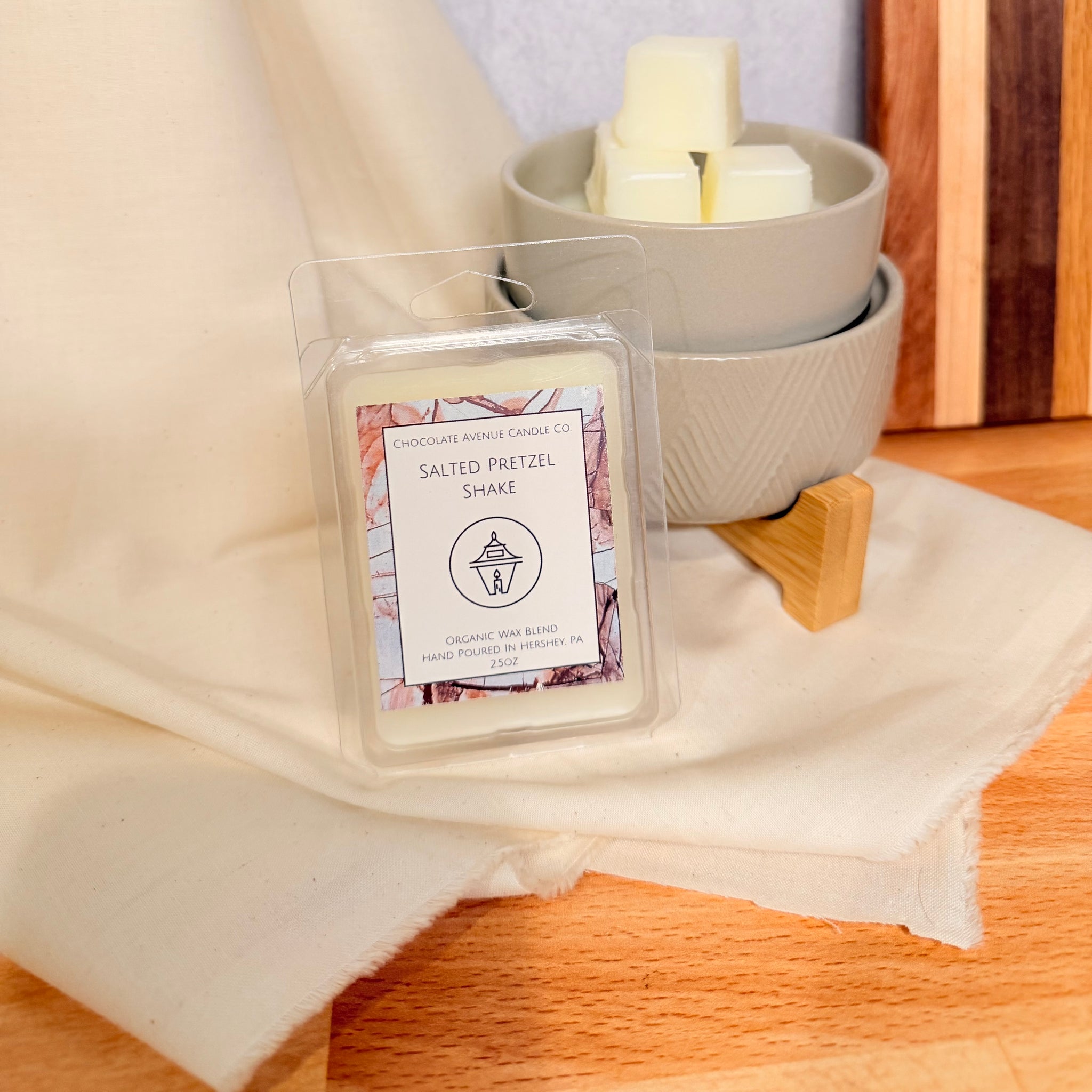 Salted Pretzel Shake Wax Melt | Sweet & Salty Pretzel Vanilla Scent ...